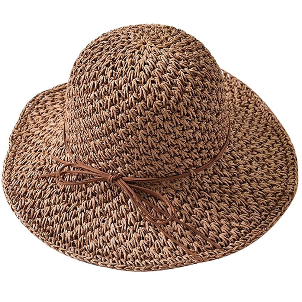 Foldable Straw Hat Women'S Ultraviolet Protection, Women'S Straw Hat ...