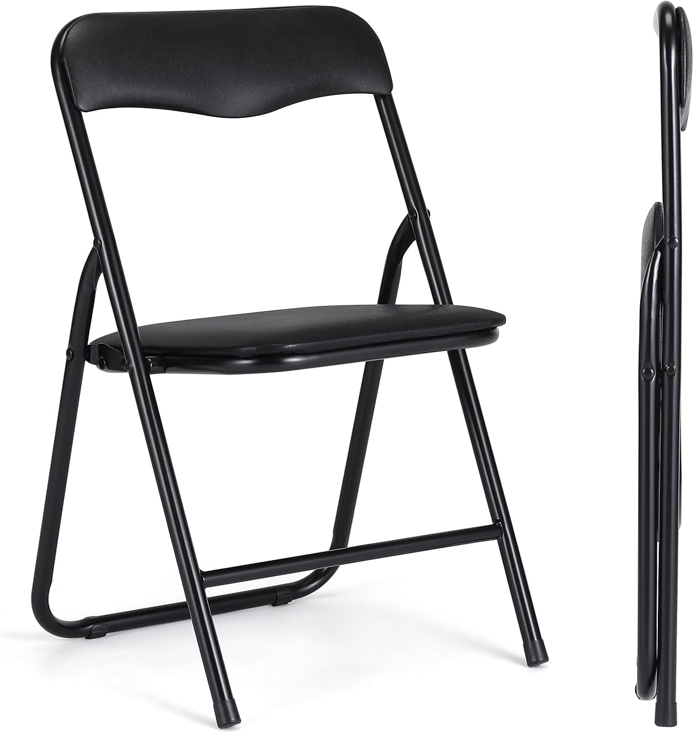 Foldable Table and Chair Set,Folding Card Table and Chair Set of 5 ...