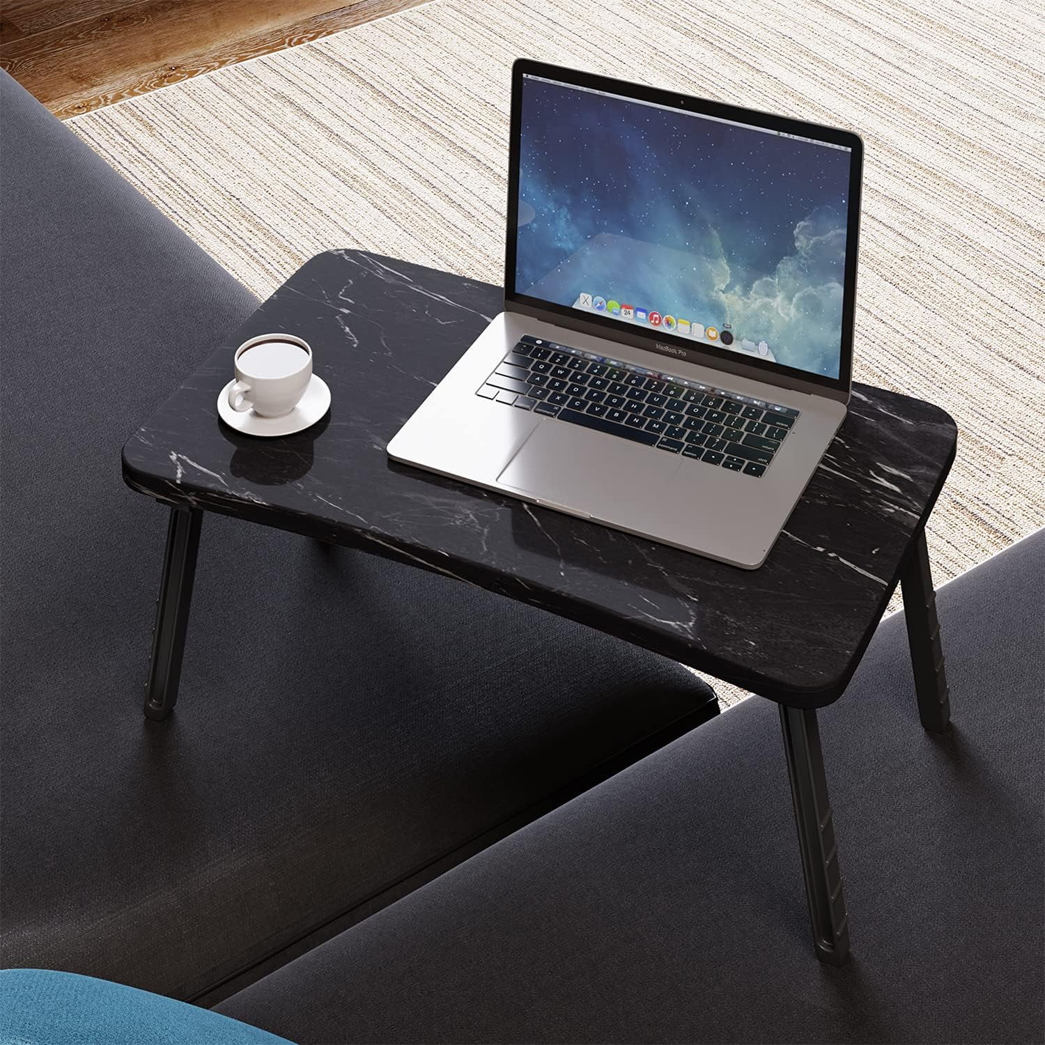 Foldable Table, Portable Laptop Desk, Bed Table Tray Breakfast and ...