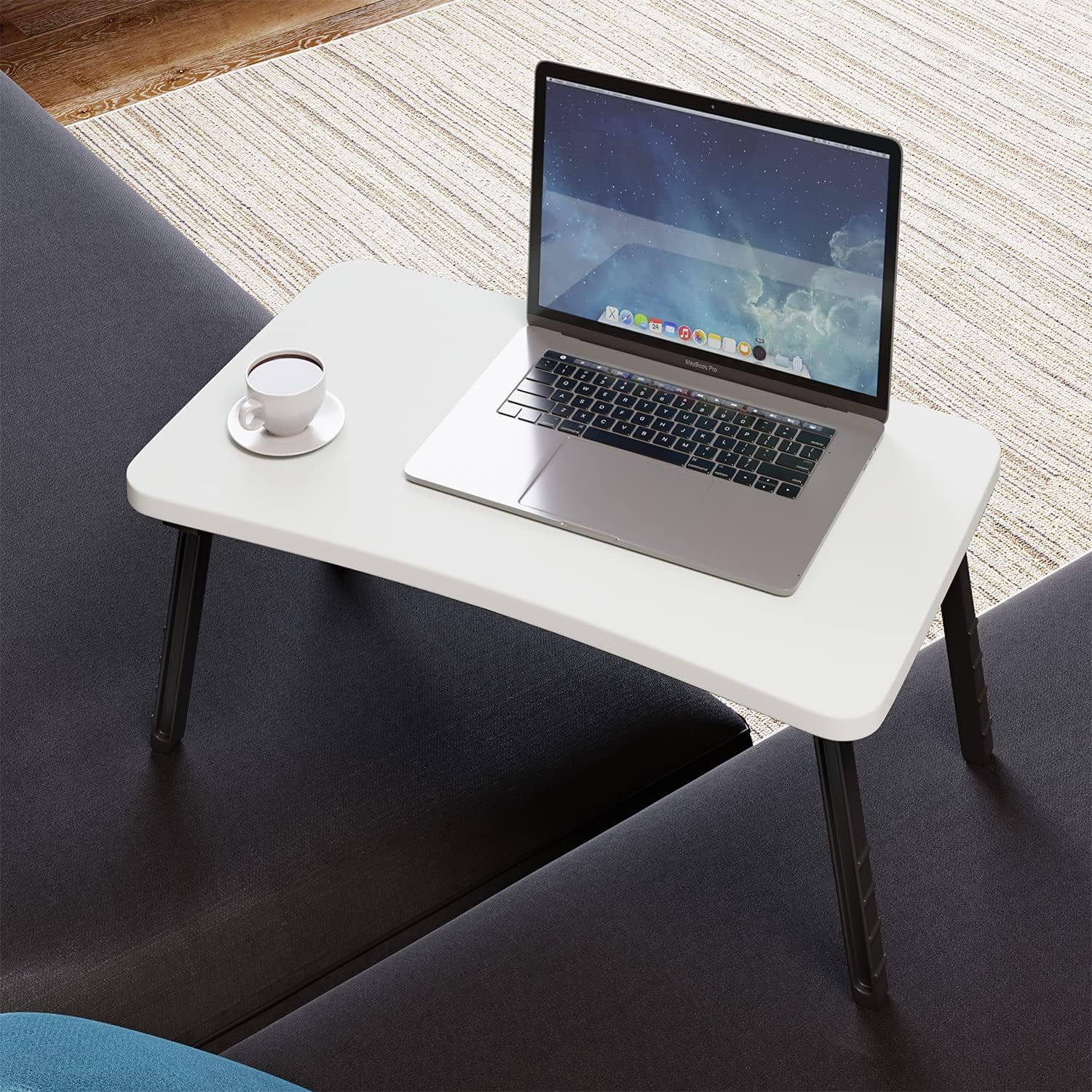 Foldable Table, Portable Laptop Desk, Bed Table Tray Breakfast and ...