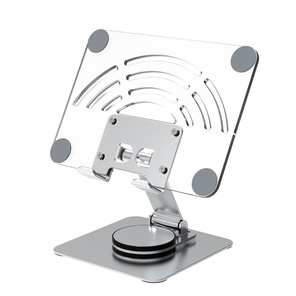 Foldable Tablet Stand With 360 degree Rotation Height Adjustment ...