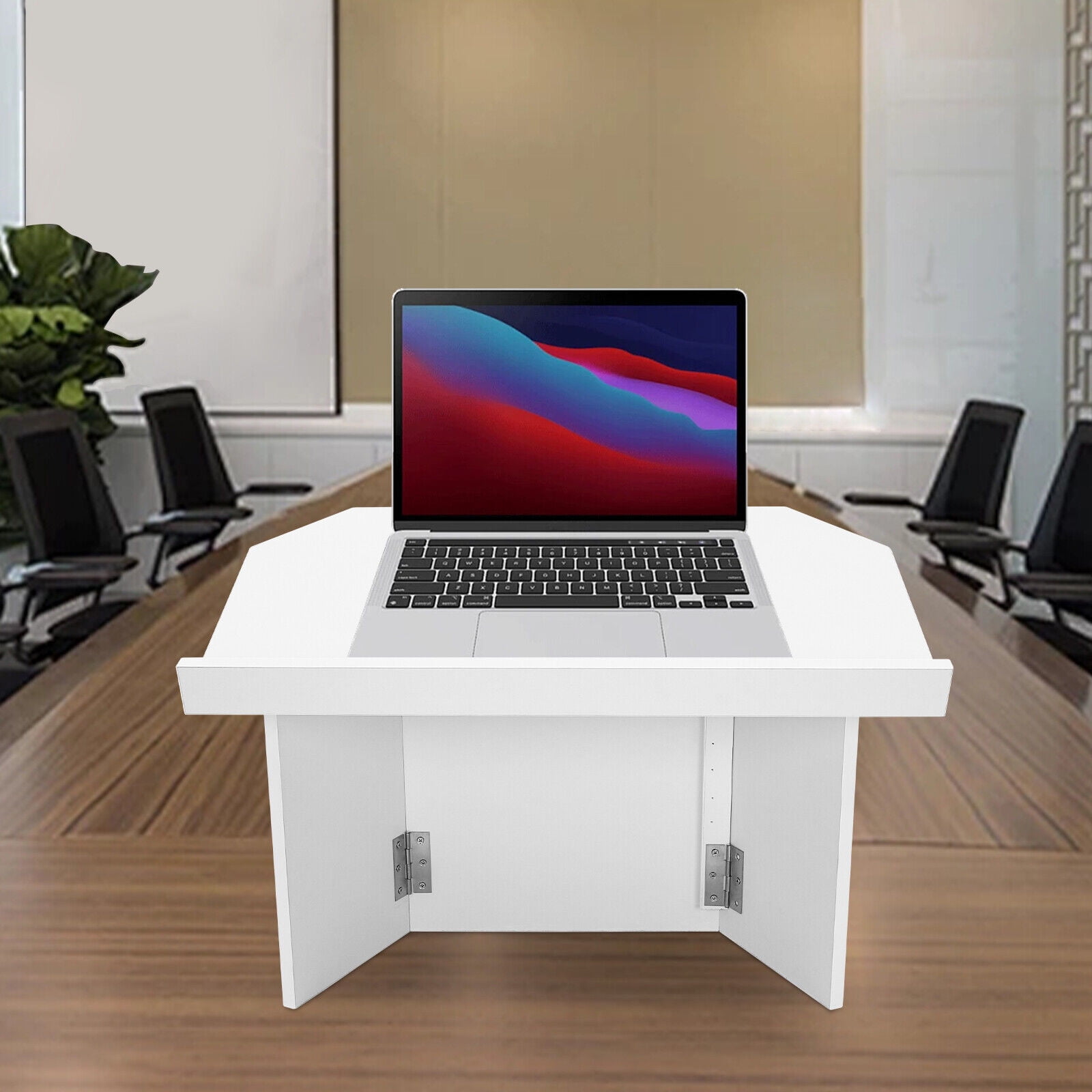 Foldable Tabletop Podium Portable Desktop Lectern Speaker Desk Lectern ...
