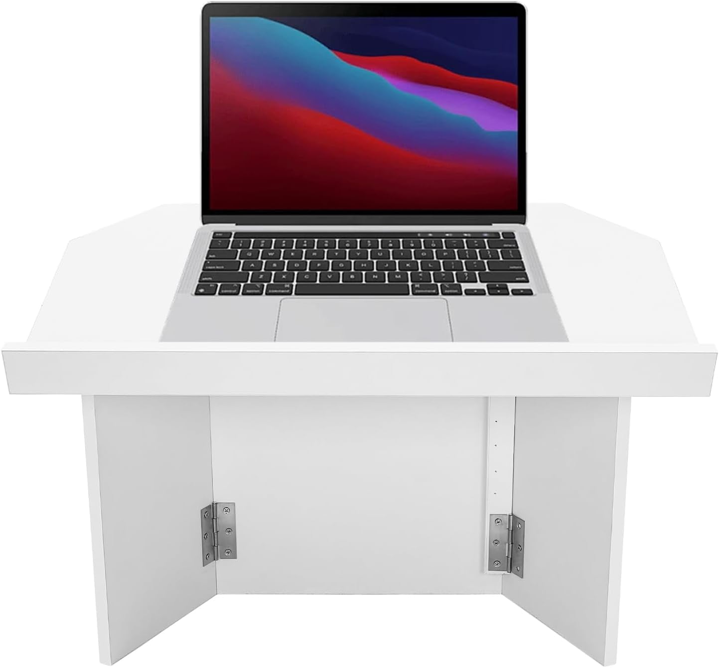 Foldable Tabletop Podium, Portable Desktop Lectern, Wooden Tabletop ...