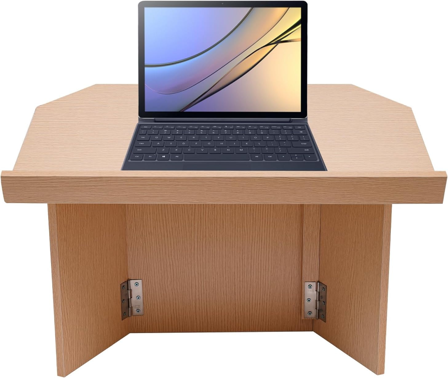 Foldable Tabletop Podium Portable Teacher Speaker Desk Lectern Podium ...