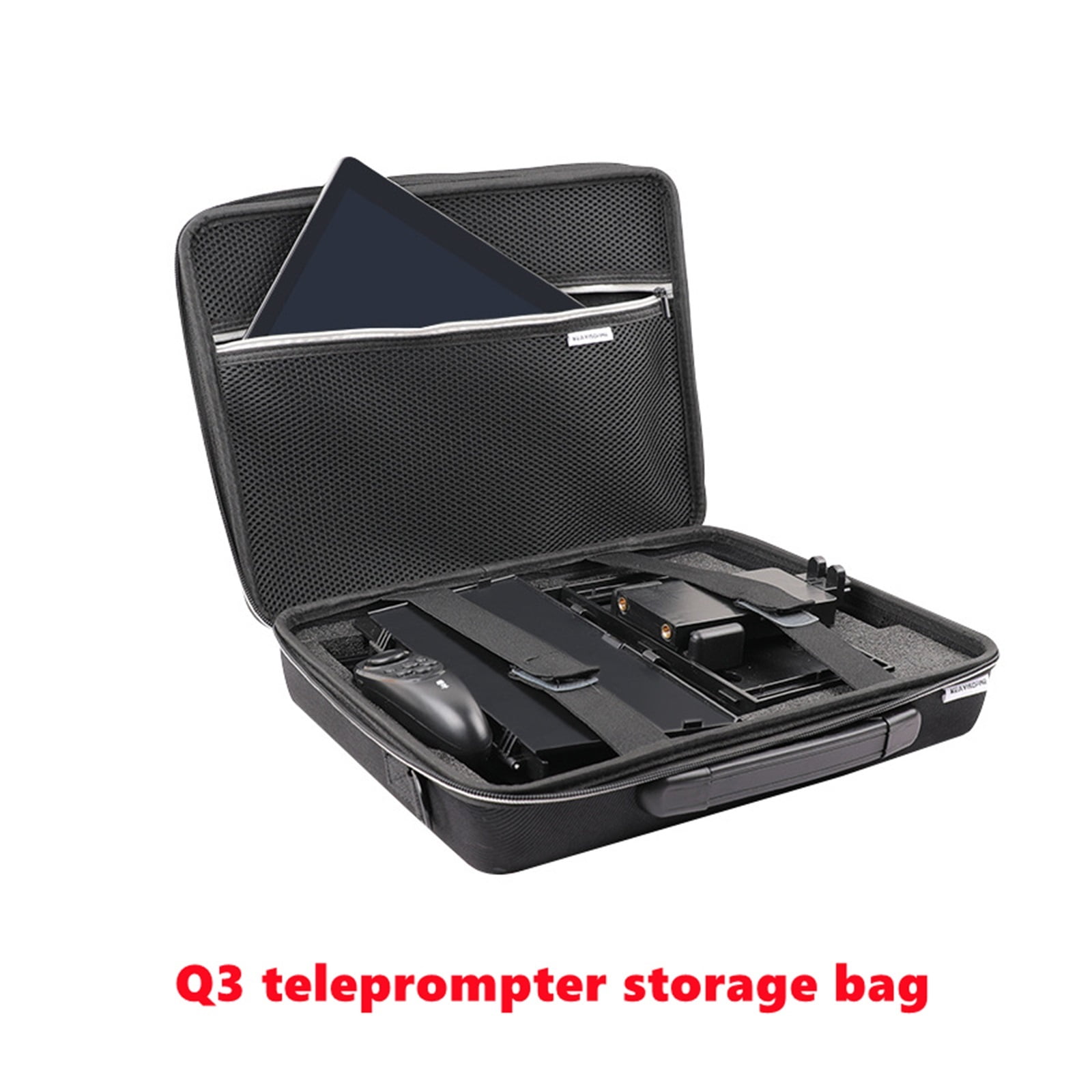 Foldable Teleprompter For 12" Tablet Phones Prompting Phones Camera ...