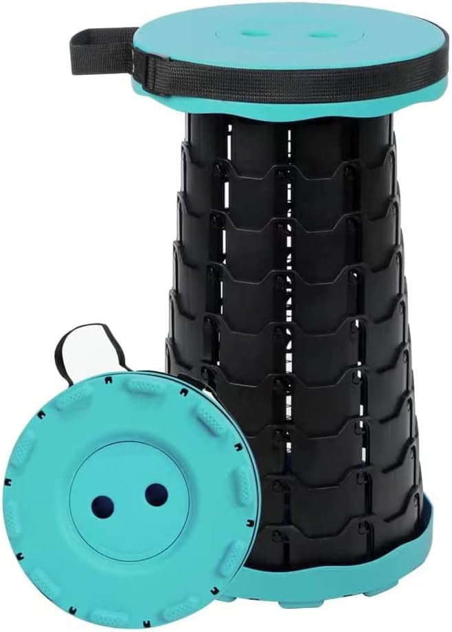 Foldable Telescoping Stool Portable, Retractable Stool for Adults ...