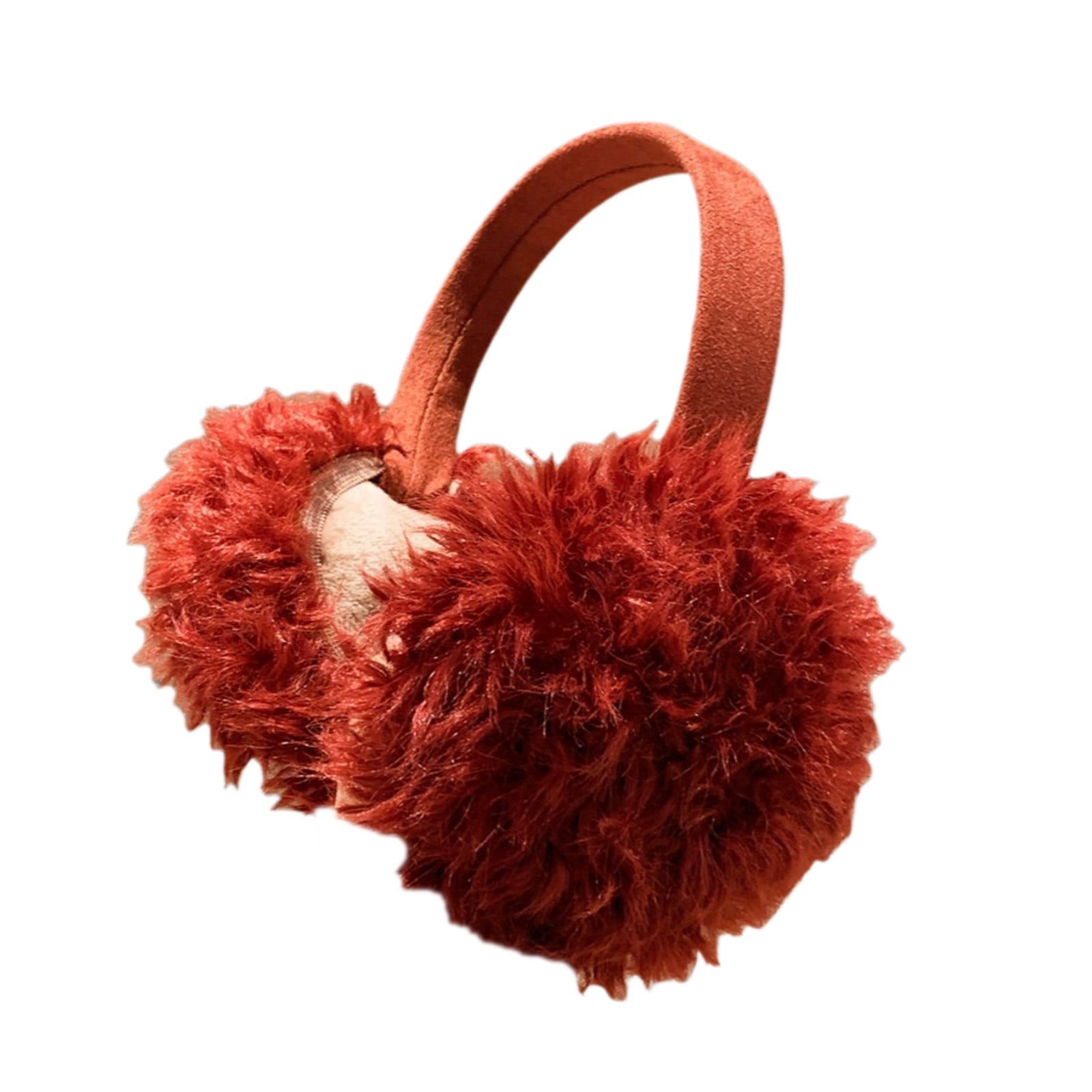 Foldable Thermal Earmuffs for Winter Protection, Plush Ear Warmers ...