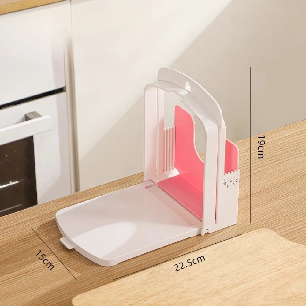 Foldable Toast Bread Slicer Stand Baking Loaf Slicing Machine Homemade ...