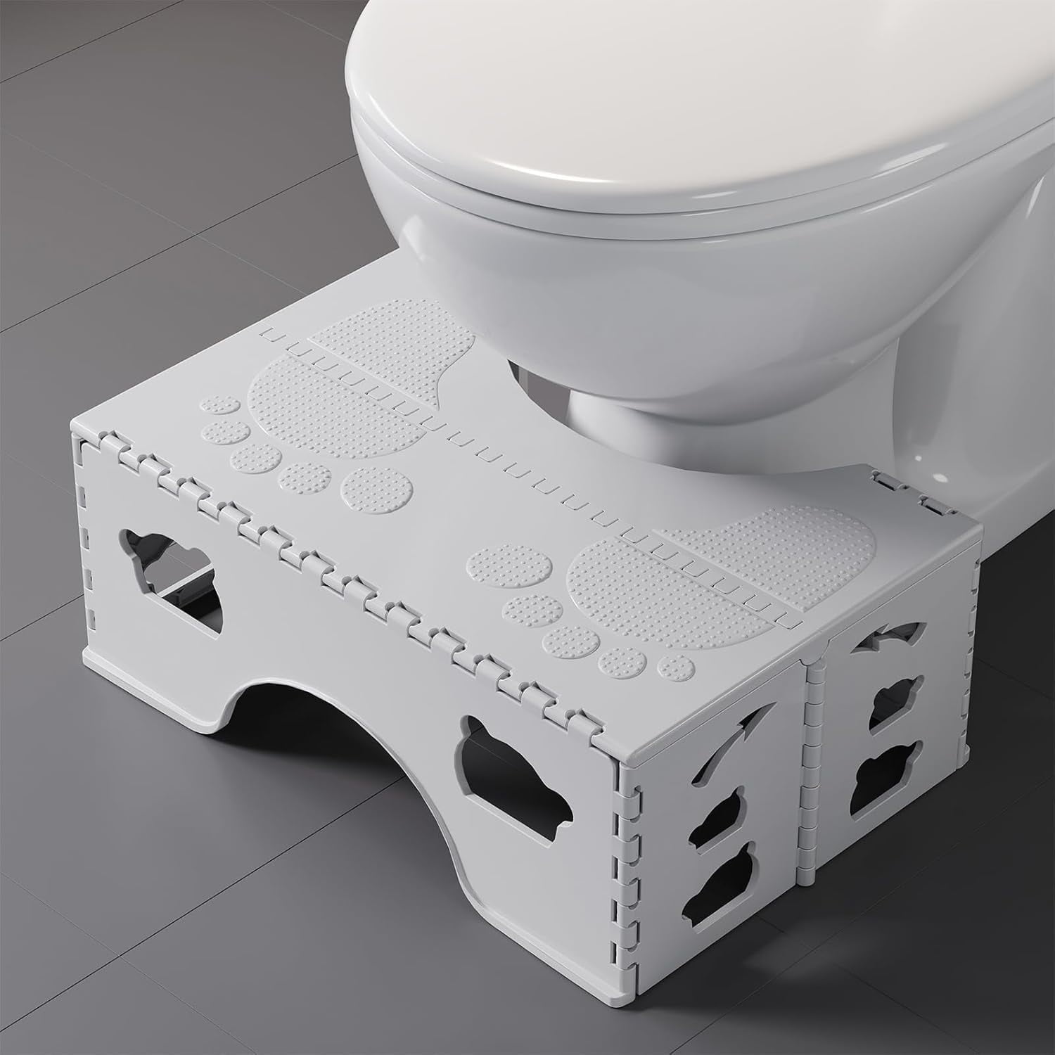Foldable Toilet Stool Poop Stool Adult, Portable Squatting Potty for ...