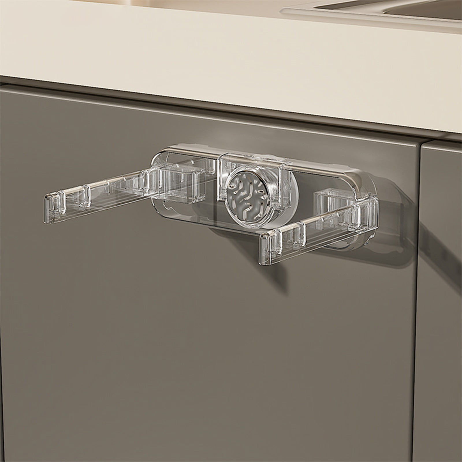 Foldable Trash Bag Hanger | No-Drill Garbage Bag Bracket | Retractable ...