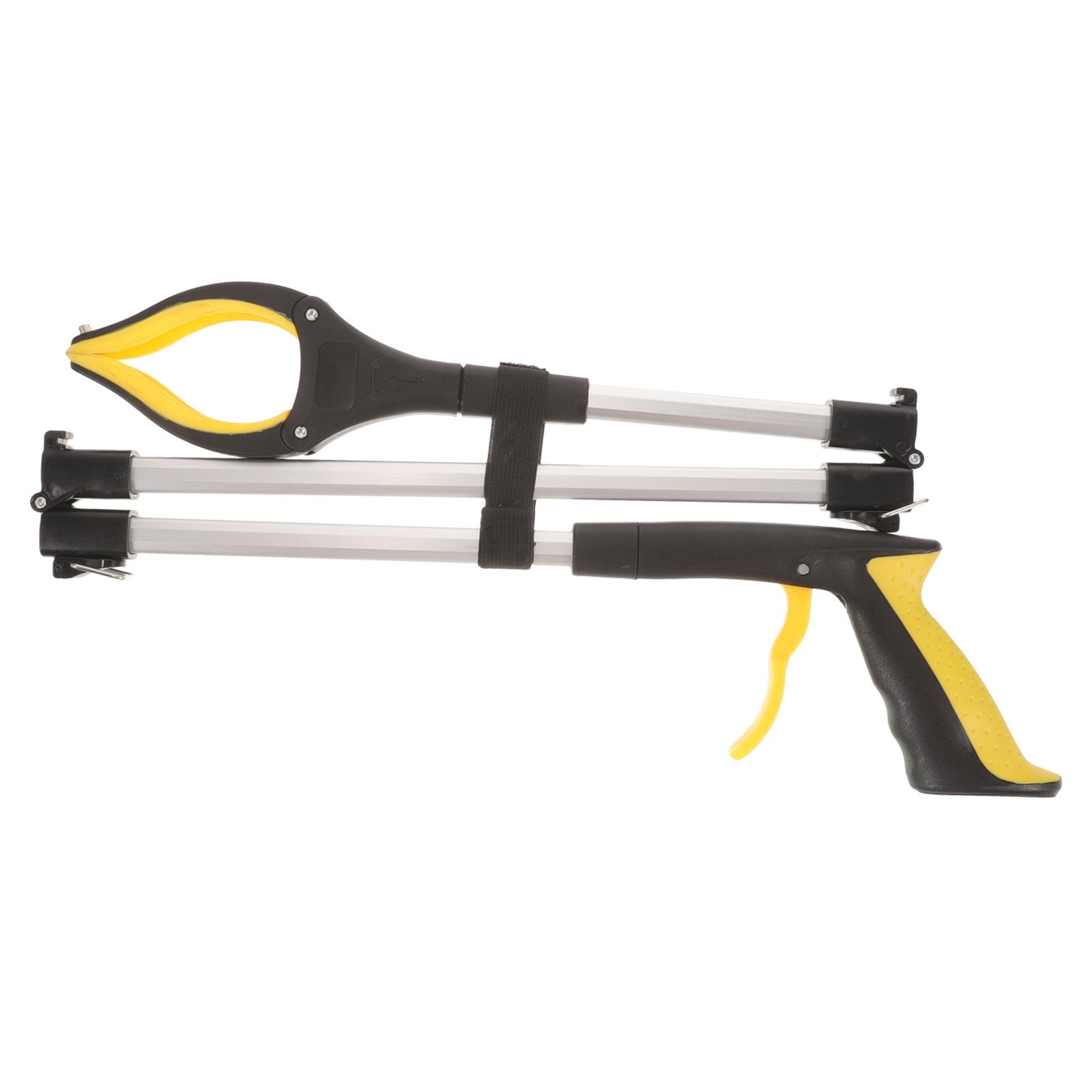 Raindrops Grabber for Trash Litter Picker Yellow Aluminum Alloy 1Pcs for Outdoor Cleanup ...