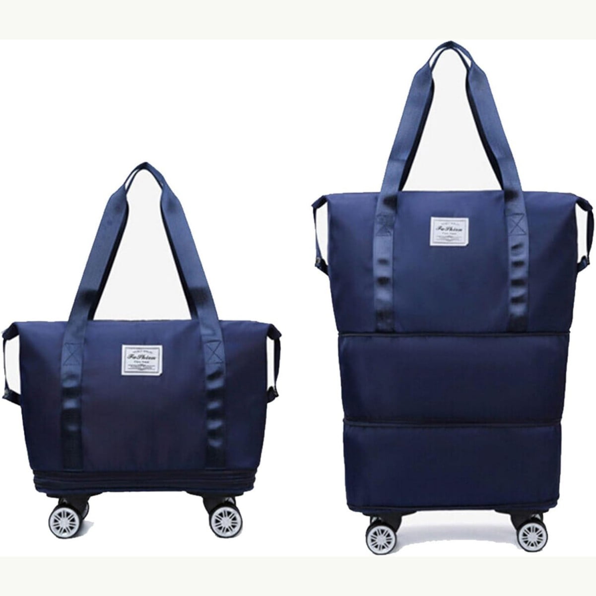 Foldable Travel Bag Expandable, 26" Rolling Duffle Bags with Wheels ...