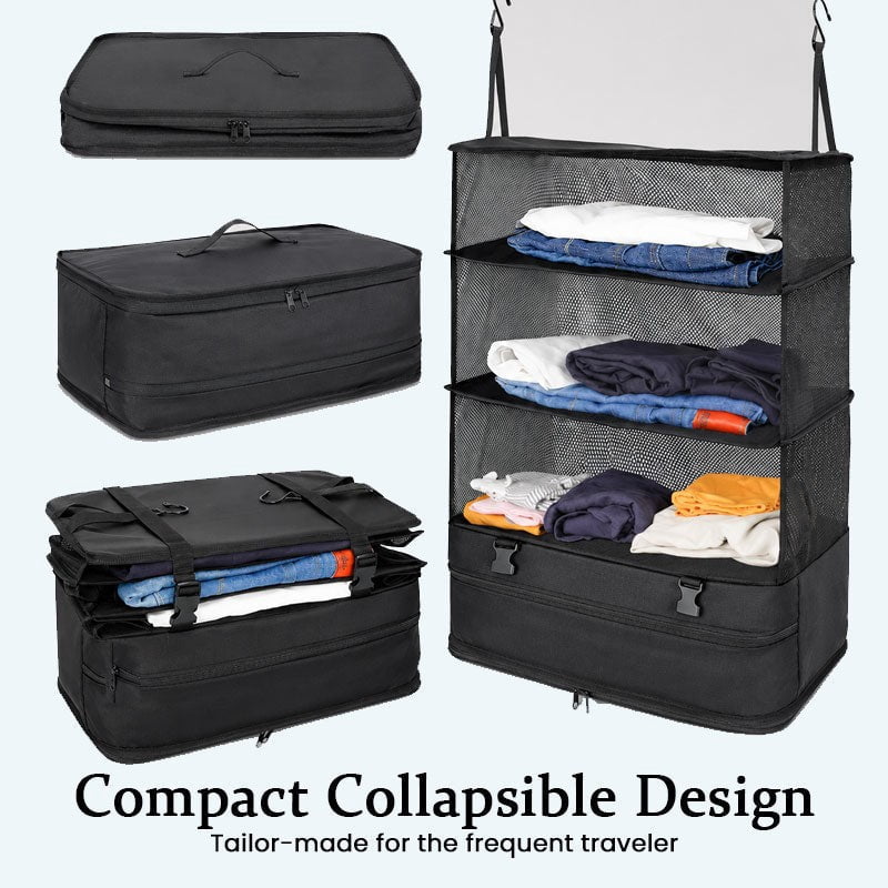 Foldable Travel Bag, Portable Organizer for Weekender Trips ...