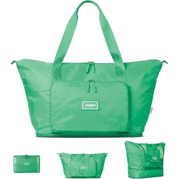 Foldable Travel Bag for Women - 40L Weekender Bag with Multiple Pockets ...