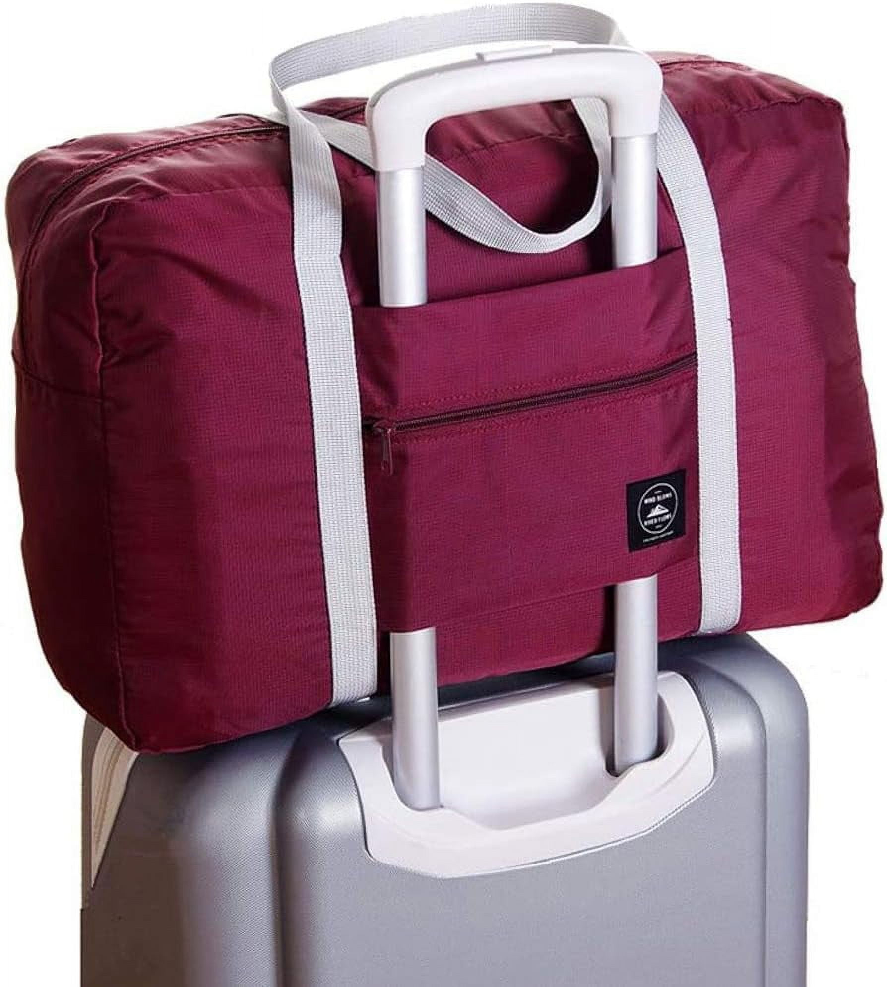 Foldable Travel Duffel Bag Tote Carry on Luggage Bag Spirit Airlines Personal item Sports Gym ...