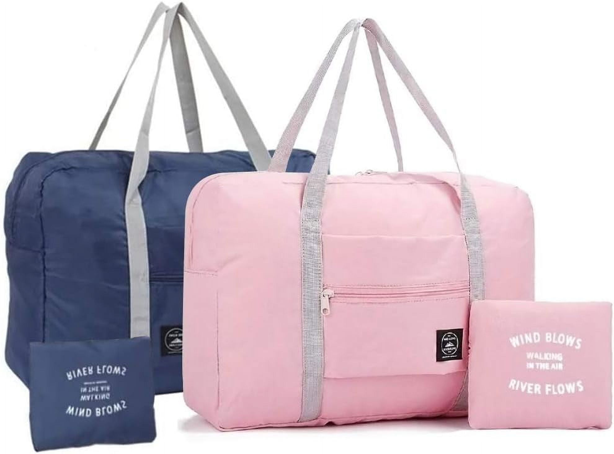 Foldable Travel Duffel Bag Tote Carry on Luggage Bag Spirit Airlines Personal item Sports Gym ...