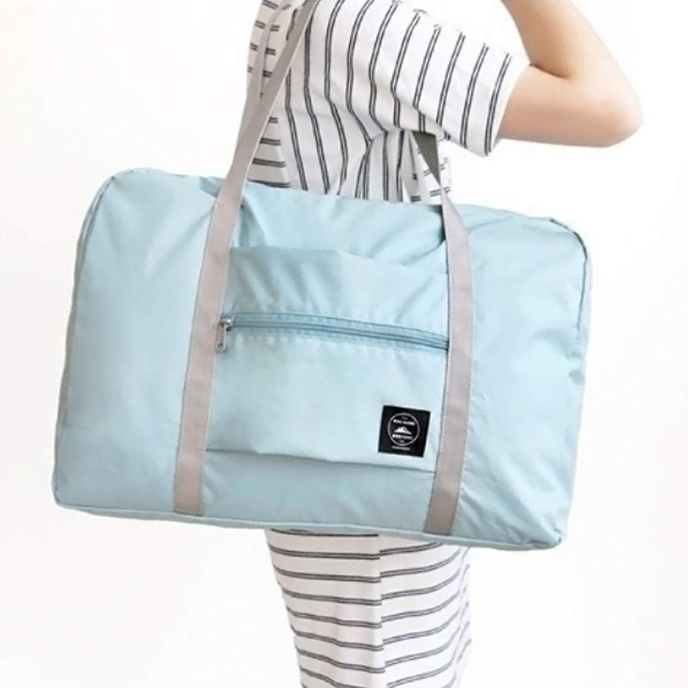 Foldable Travel Duffel Bag Tote Carry on Luggage Bag, Airlines Personal item Sports Gym Bag ...