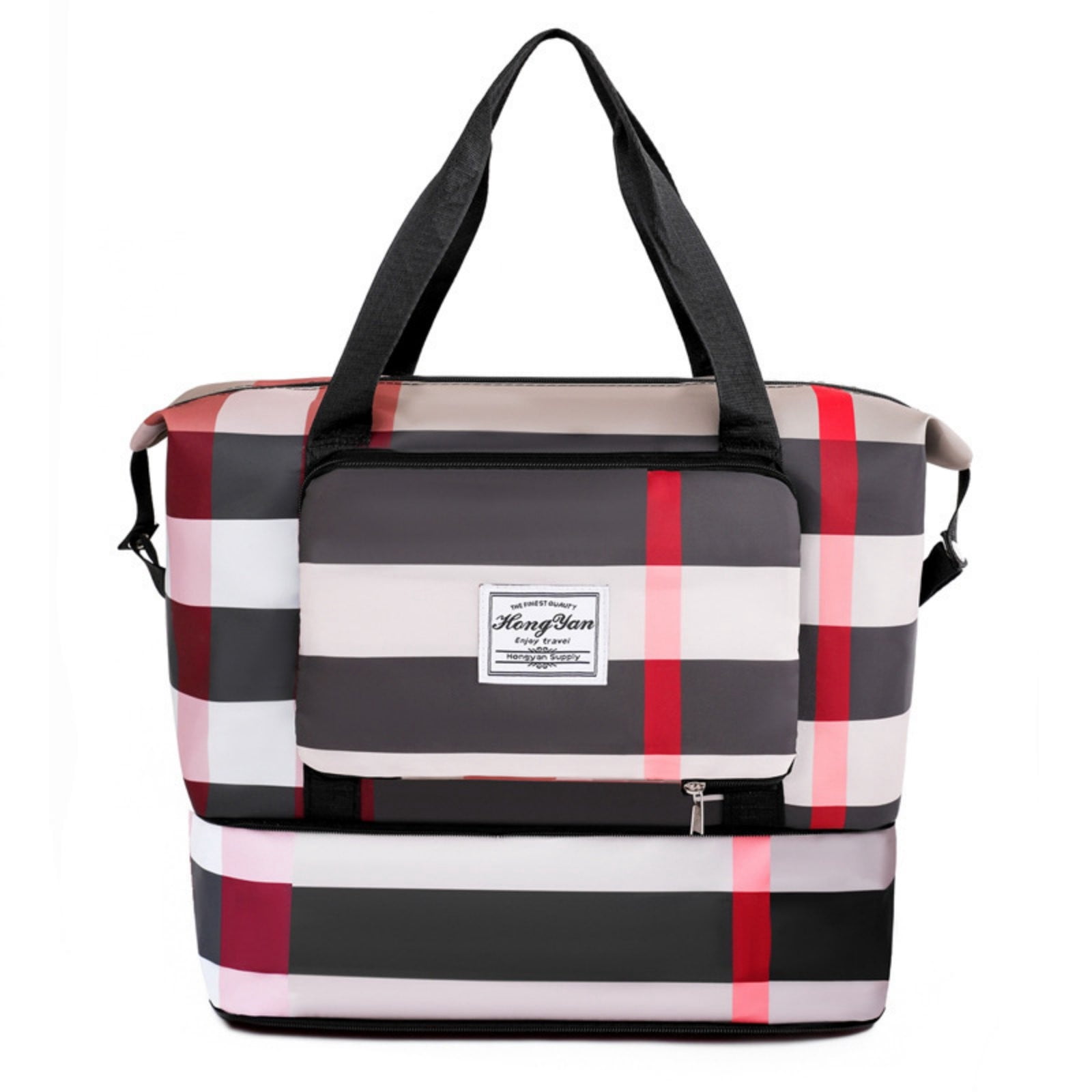 Foldable Travel Duffel Bag Tote Carry on Luggage Sport Duffle Weekender ...