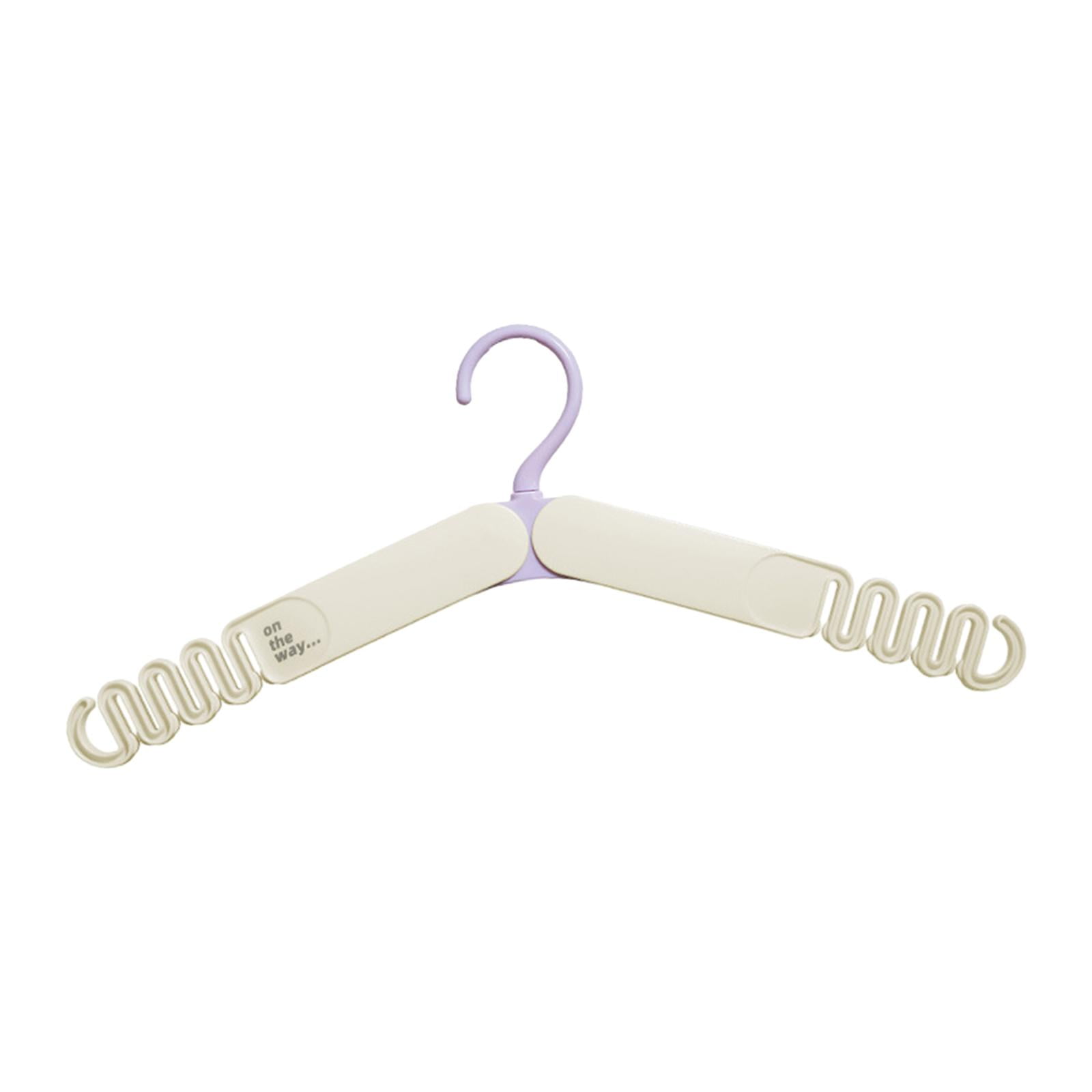 Foldable Travel Hanger Durable Collapsible Hanger for Clothing Dress ...