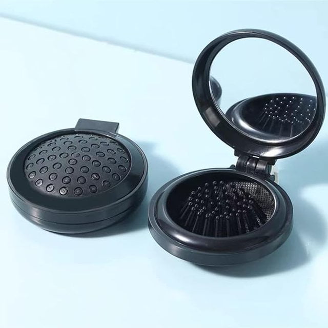 Foldable Travel Mirror Toothbrush | Folding Comb With Mirror | 2 Round ...