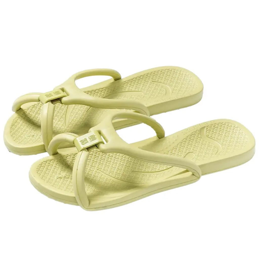 Foldable Travel Slippers Shower Shoes Slides Summer Camp Sandals Soft ...