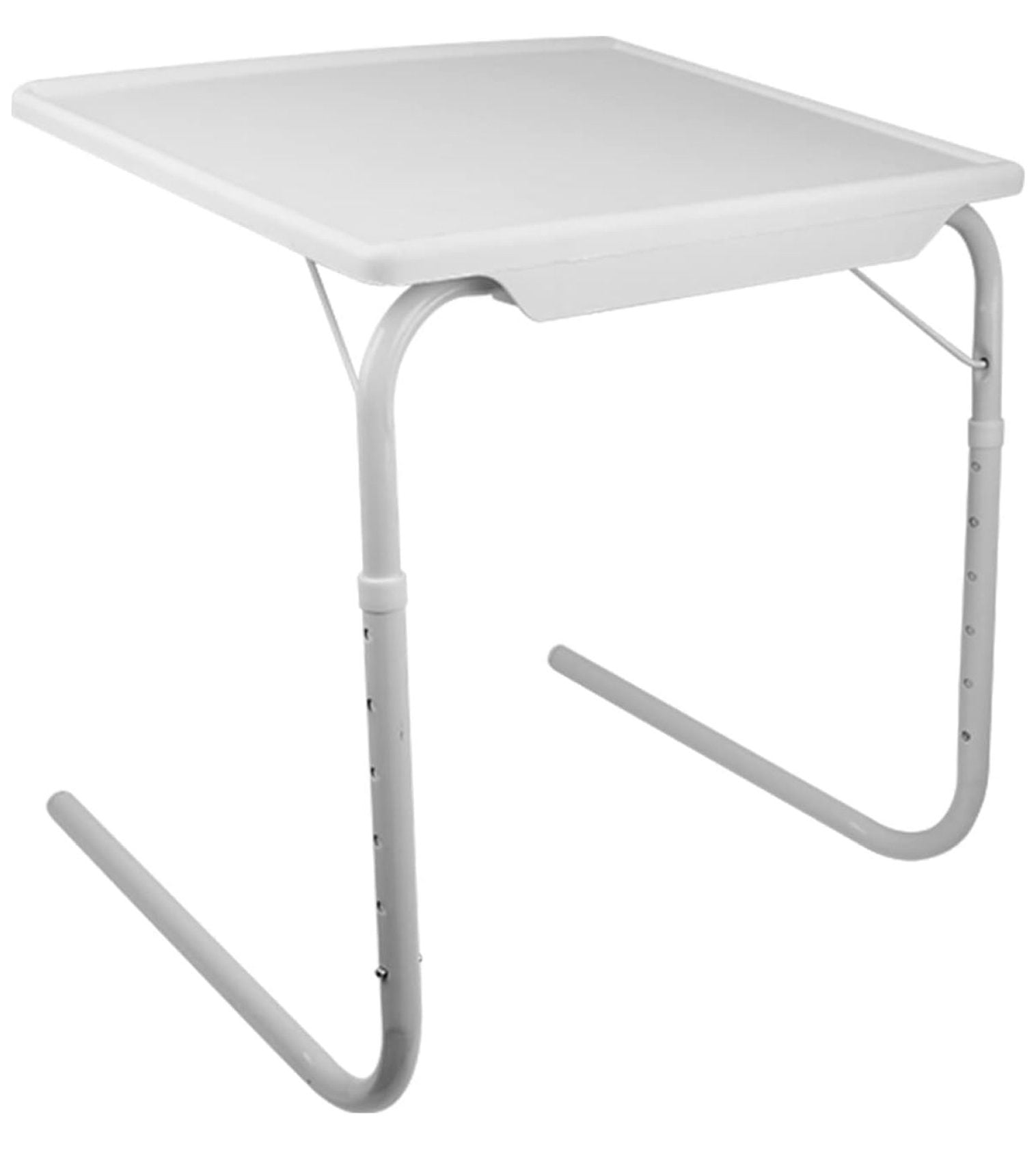 Foldable Tray Table Portable Sofa TV Tray 6 Heights 3 Angles Laptop ...