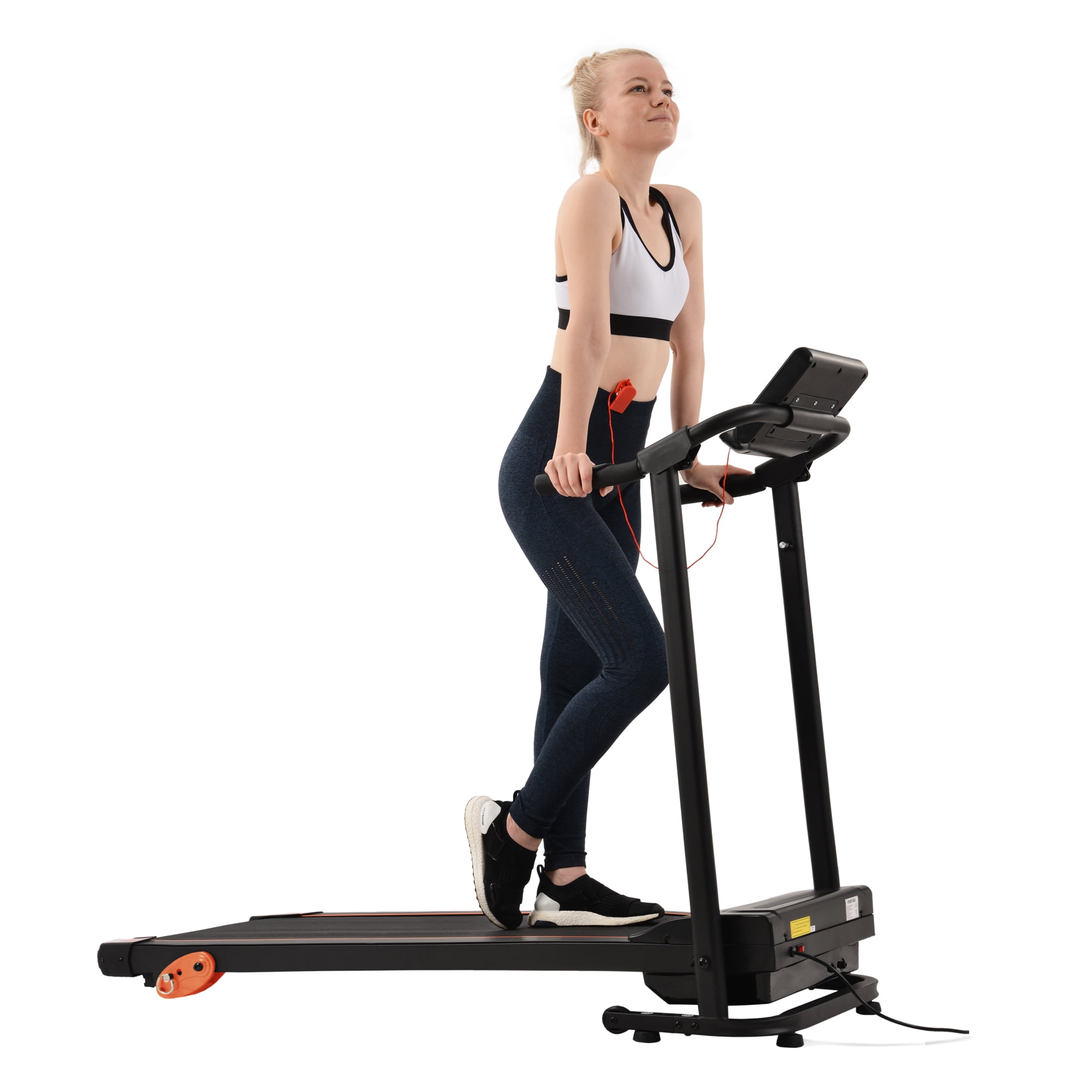 Foldable Treadmill Walking and Jogging Electric Running Machine with ...