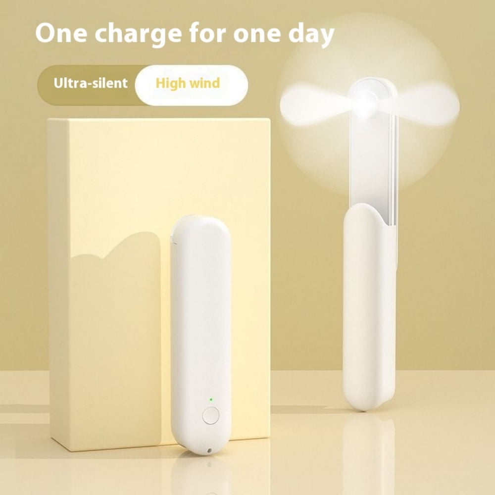 Foldable USB Hand Fan - 3-Speed Lightweight & Compact for Travel Office ...