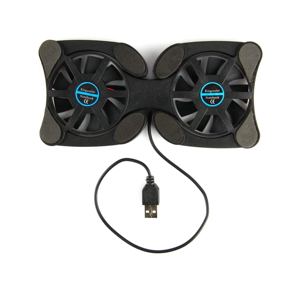 Foldable USB Laptop Cooling Pads with Double Fans Mini Octopus Notebook ...