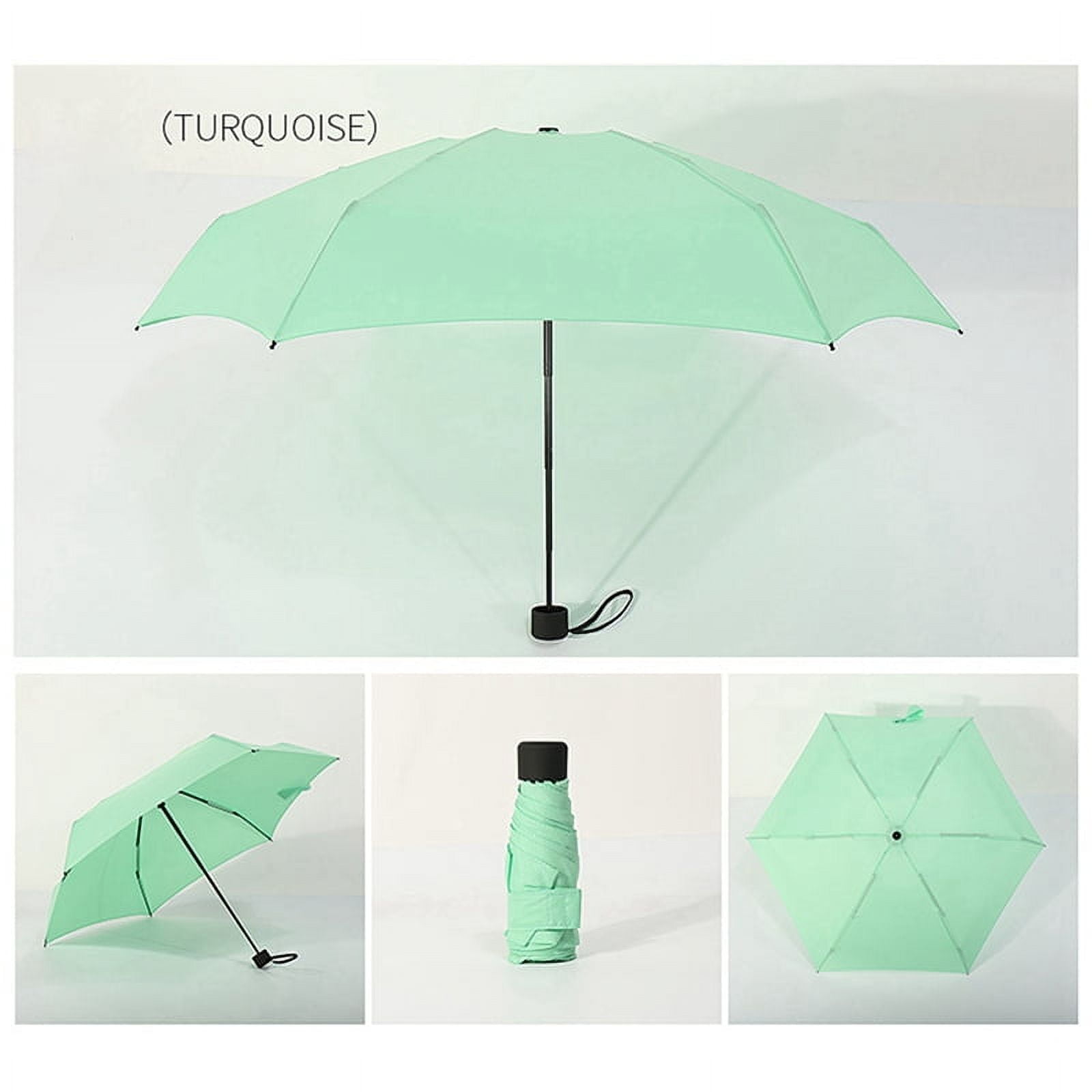 Foldable Umbrella Mini Umbrella Traveling Rain Gear Rainy Day Pocket ...