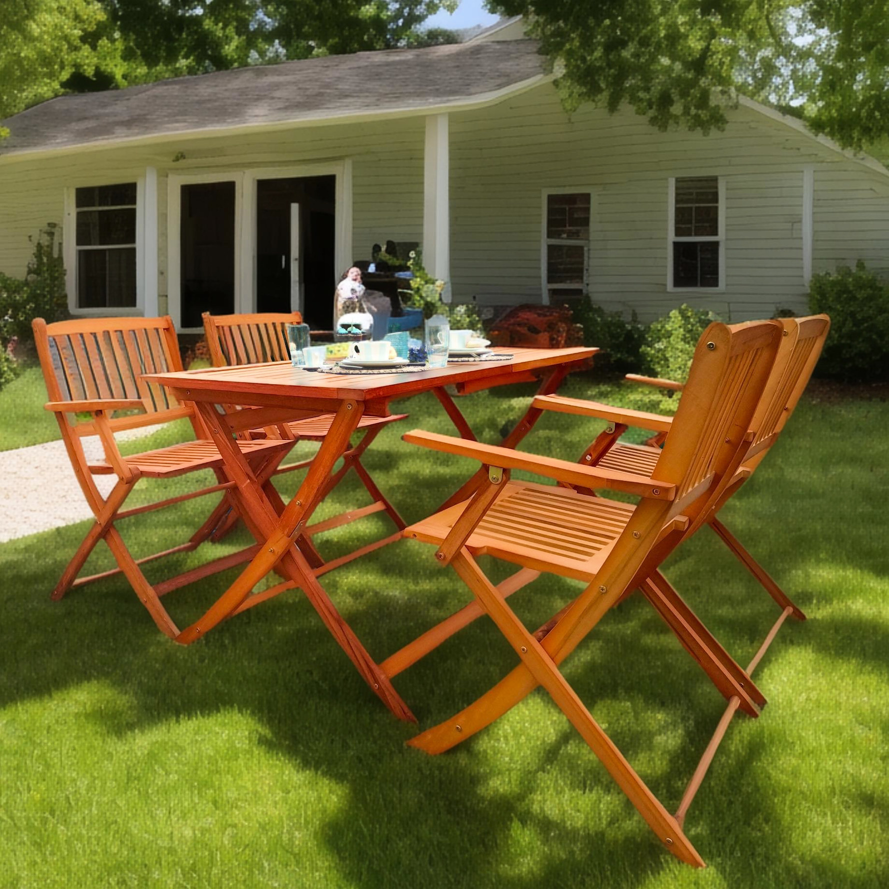 Foldable - Universal for indoor and outdoor use - Patio, backyard ...