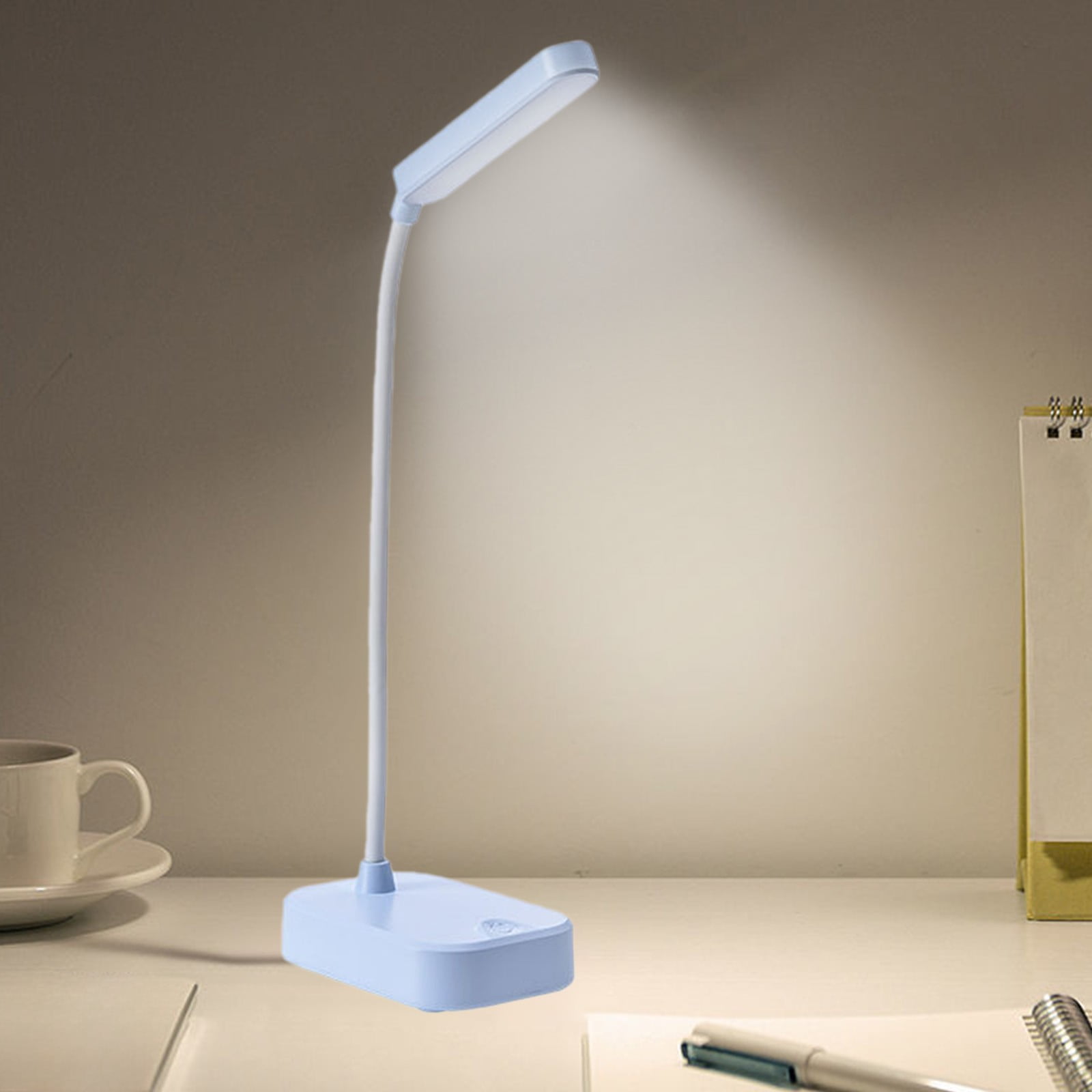 Foldable Usb Eye-Care Led Desk Lamp 9 Inch Portable Study Light with ...