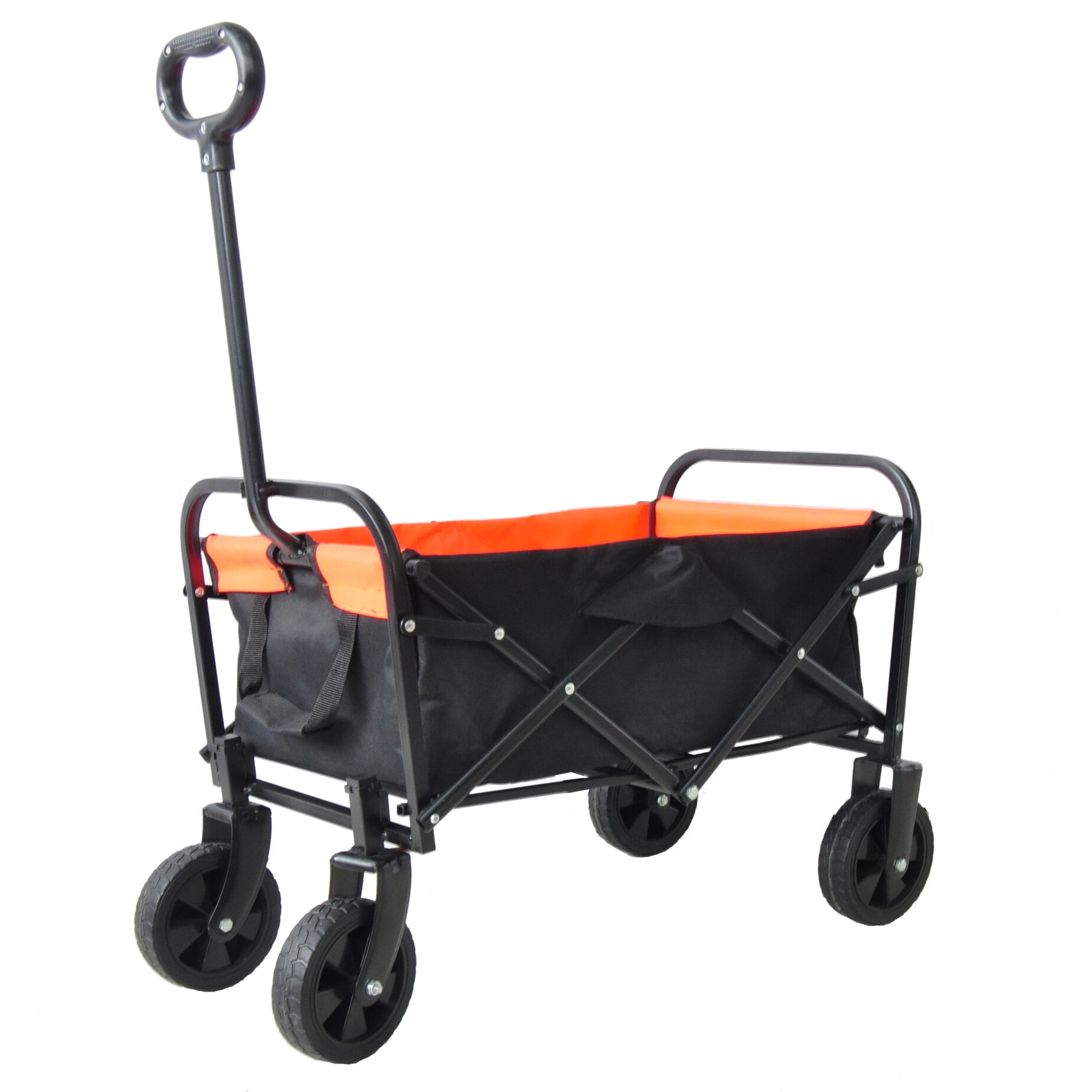 Triple Tree Large / 150 lbs Capacity Foldable Wagon with Heavy Duty ...
