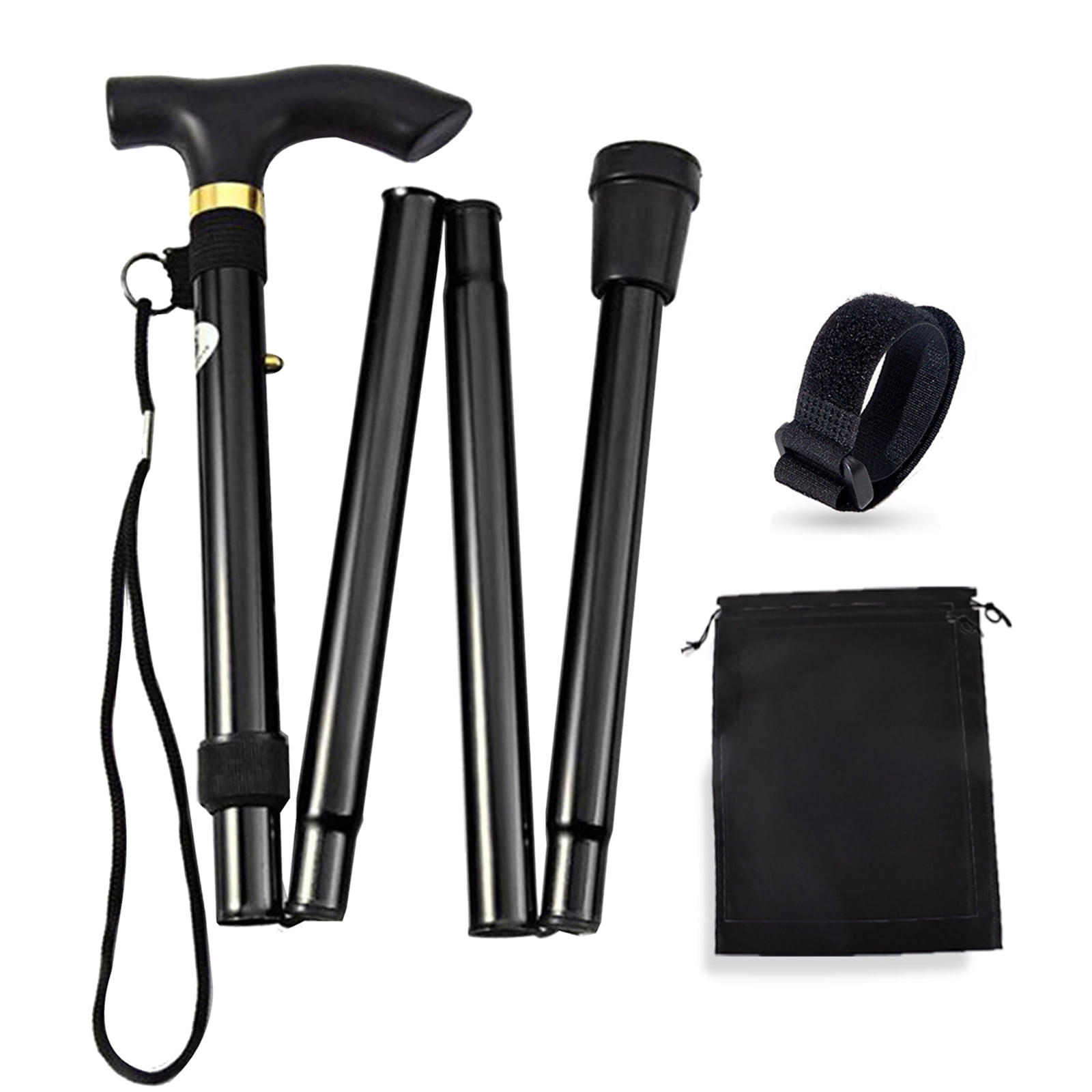 Bleiou Foldable Walking Cane Stay Steady and Stylish Collapsible ...