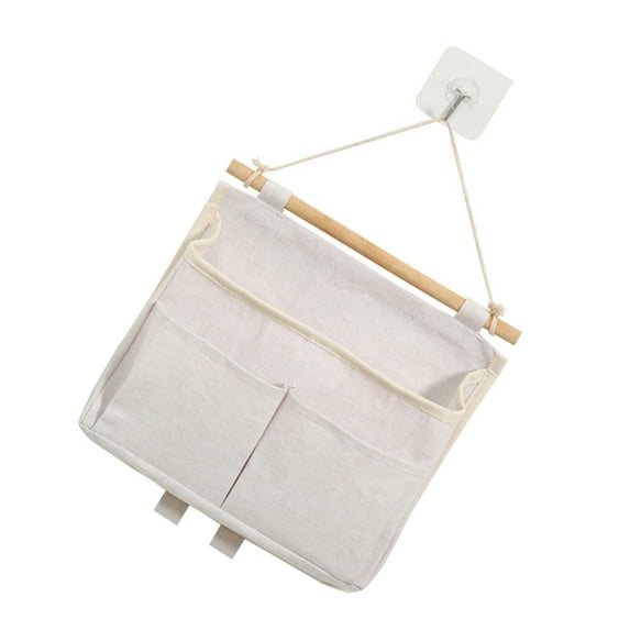 Foldable Wall Mounted Storage Bag Pocket Behind Door Bedsides ...