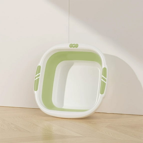 Foldable Wash Basin - Collapsible Space-saving Design, Non-slip Bottom ...