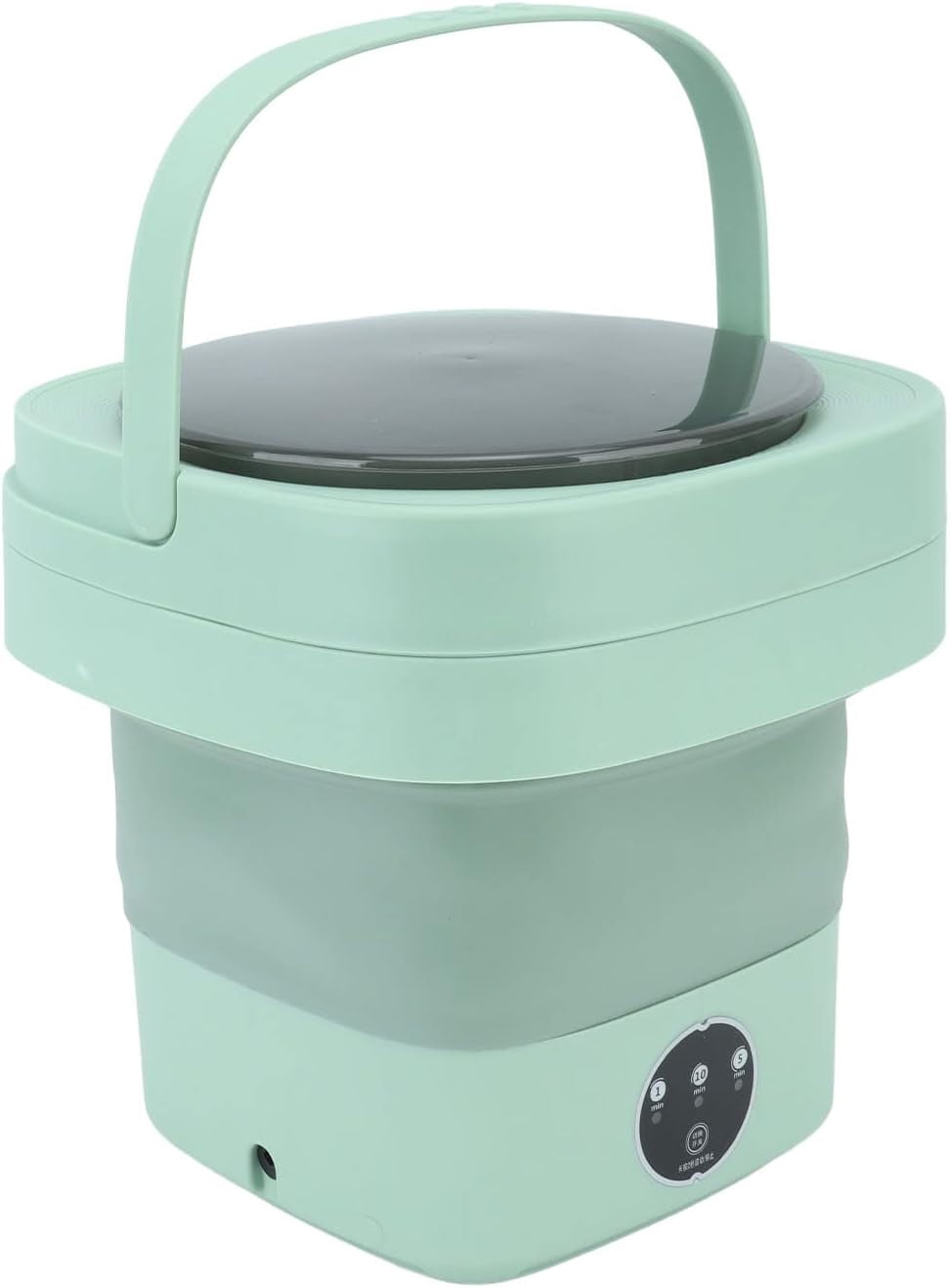 Foldable Washing Machine, Automatic Portable ABS Mini Washing Machine ...