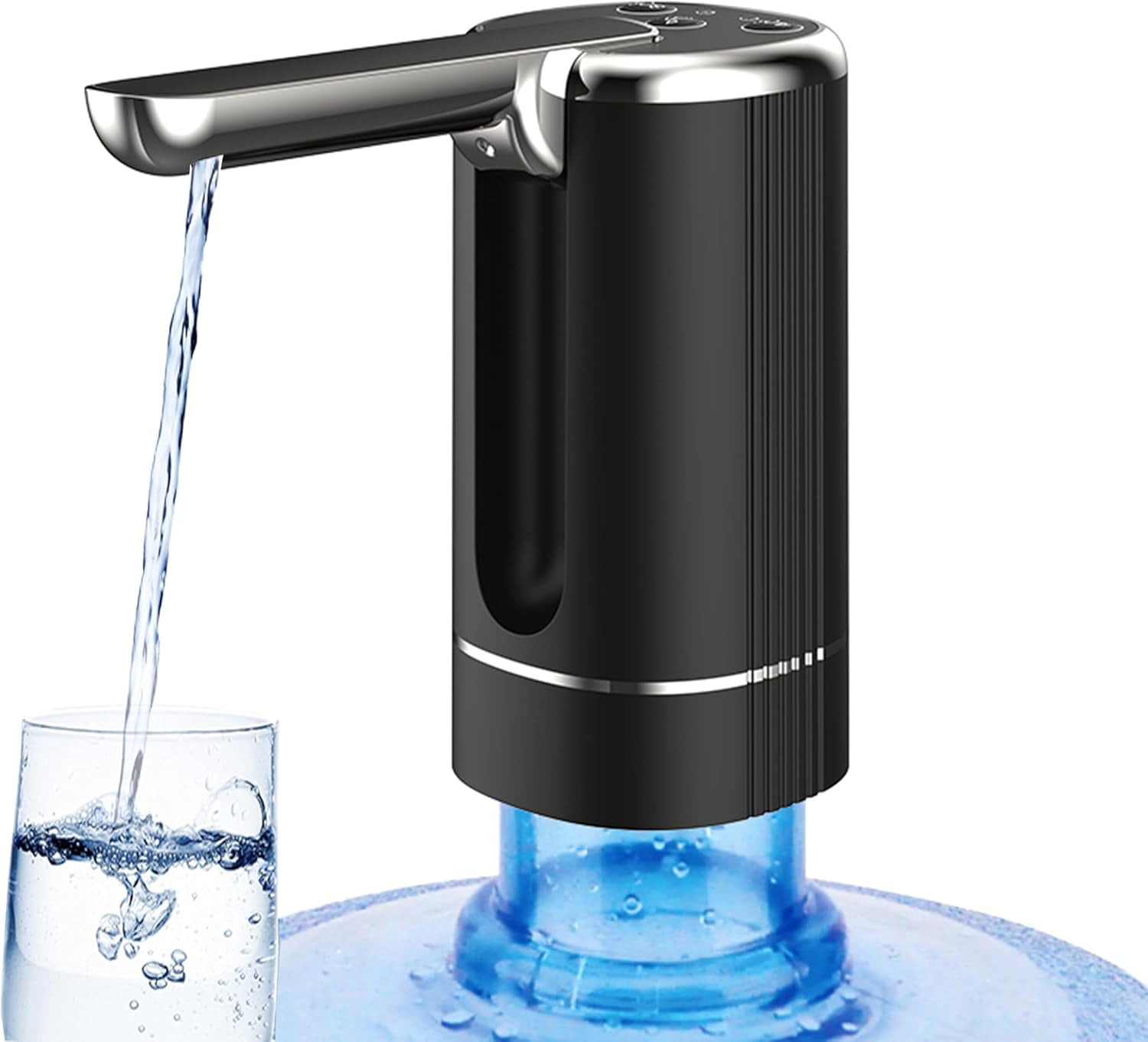 Foldable Water Dispenser with 1200Mah Lithium Battery for 5 Gallon ...