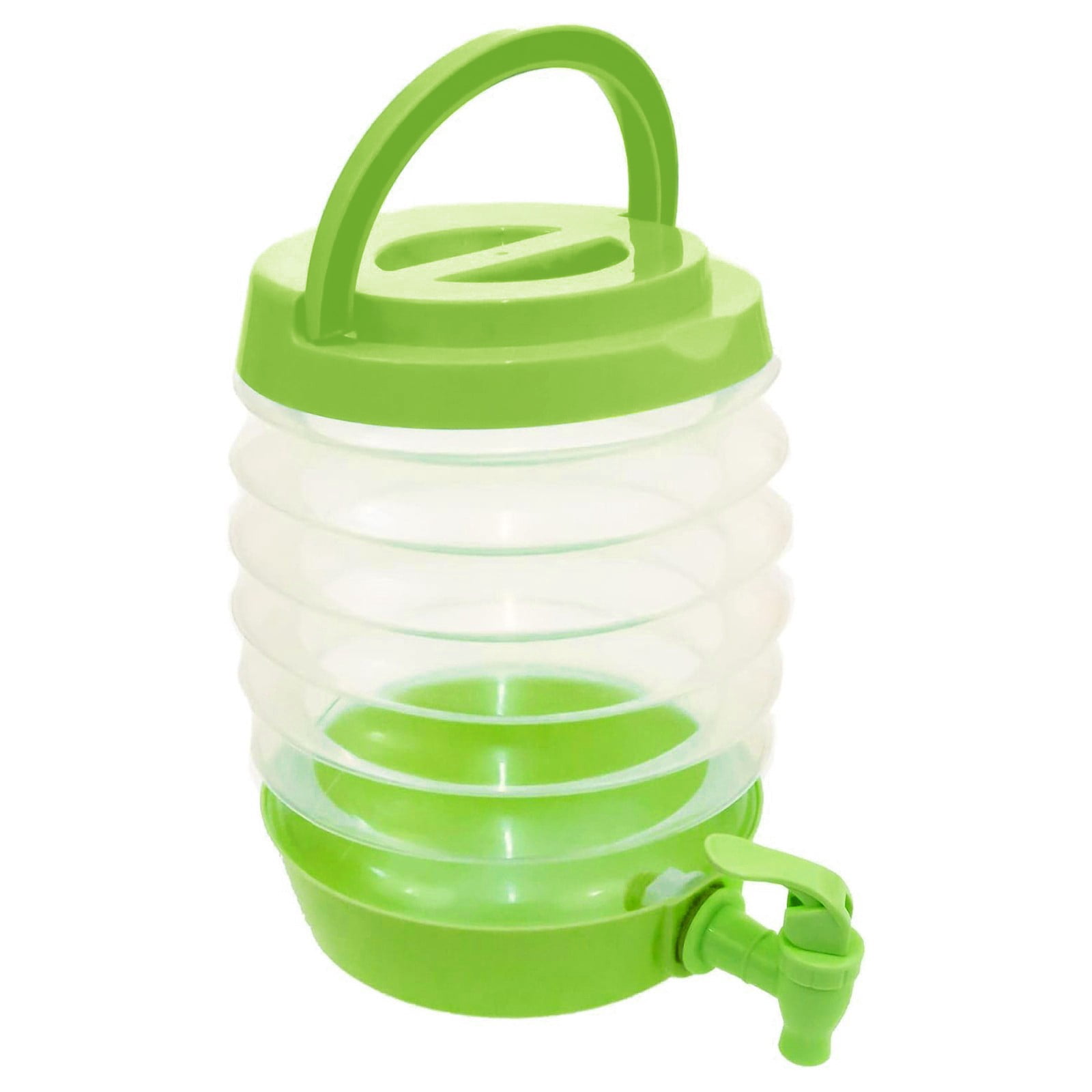 Foldable Water Dispenser with Tap, 1-Gallon Portable Drink Container ...