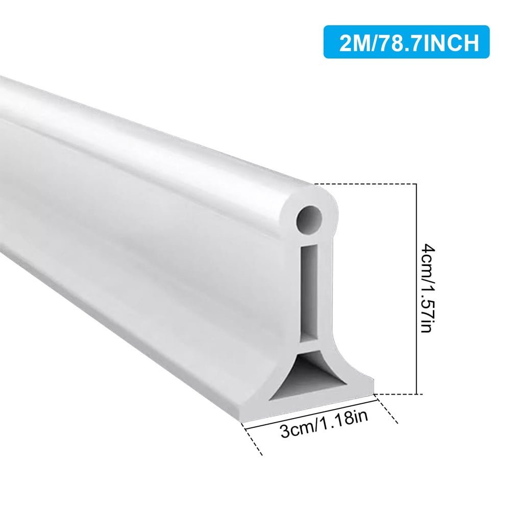 Foldable Water Splash Barrier Showe Curved Strip Floor for Kitchens ...