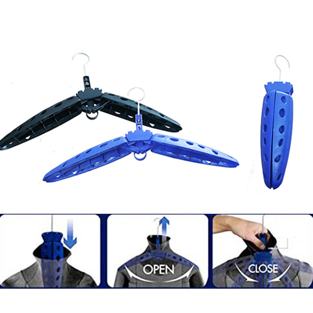 Foldable Wetsuit Hanger Quick Drying Vented Hanger For Surfing Diving ...