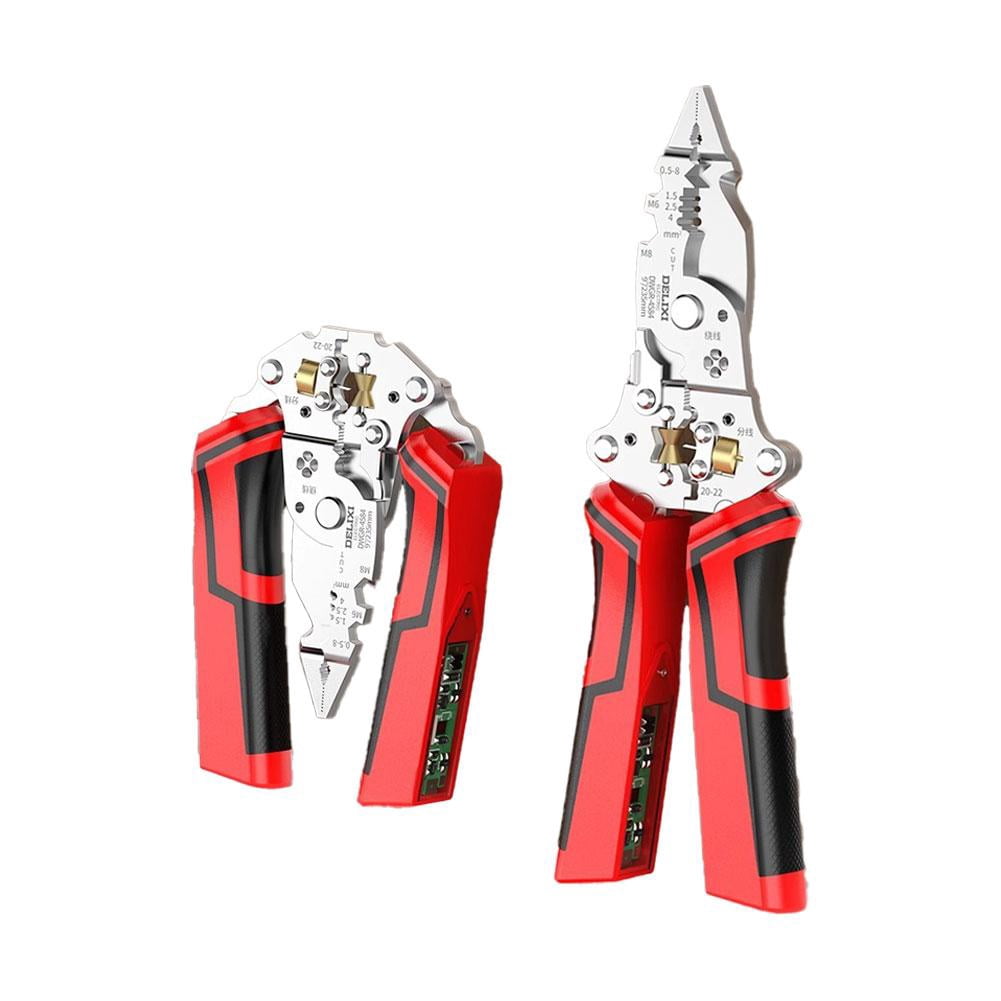 Foldable Wire Stripper Multi Tool for Electricians, 16-in-1 Electrical ...