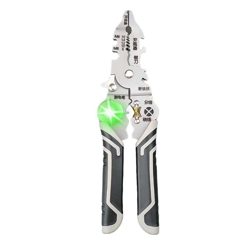 Foldable Wire Stripper Pliers with Electricity Measurement for ...