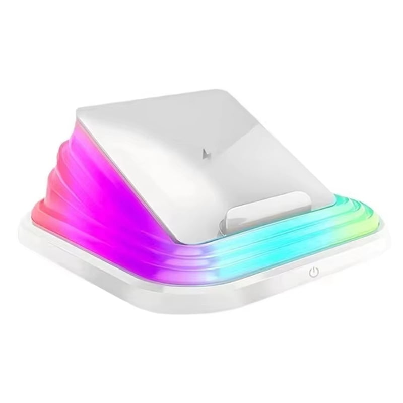 Foldable Wireless Charger with Colorful Touch Night Light ...