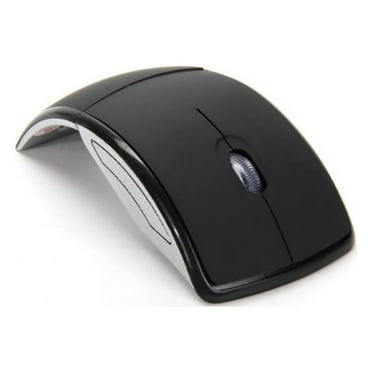Foldable Wireless Mouse, Ergonomic 2.4G Mini Travel Wireless Optical ...
