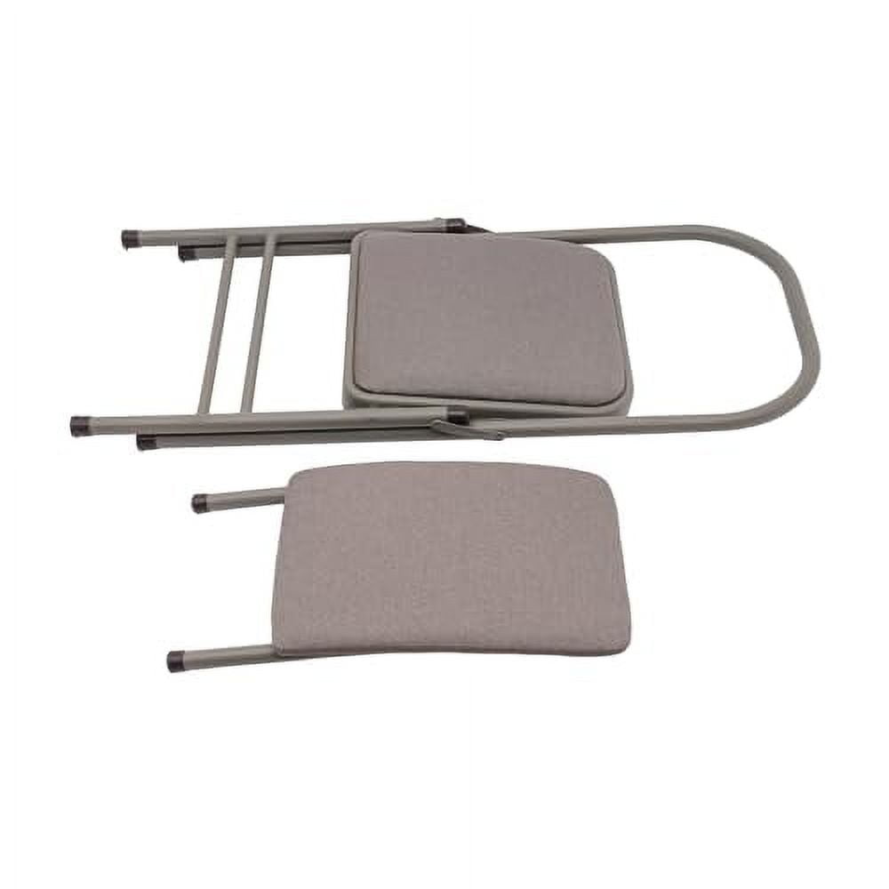 Foldable Yoga Auxiliary Chair, w/Lumbar Back Support, Balance Handstand ...