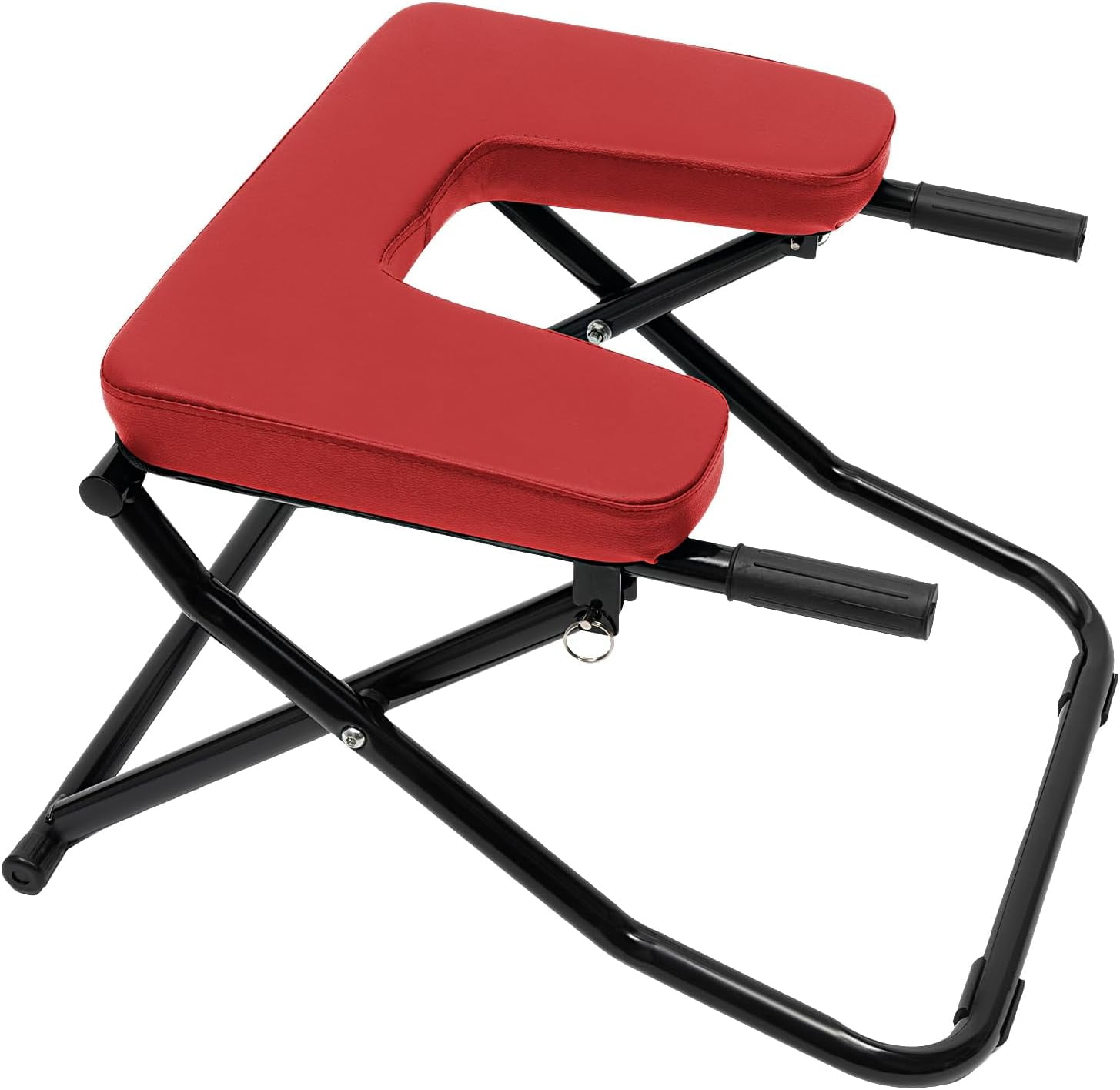 Foldable Yoga Headstand Bench, Yoga Inversion Chair PU Pads Headstand ...