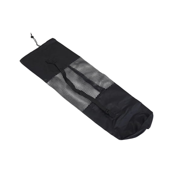 Foldable Yoga Mat Bag with Adjustable Shoulder Strap, Lightweight Mesh ...