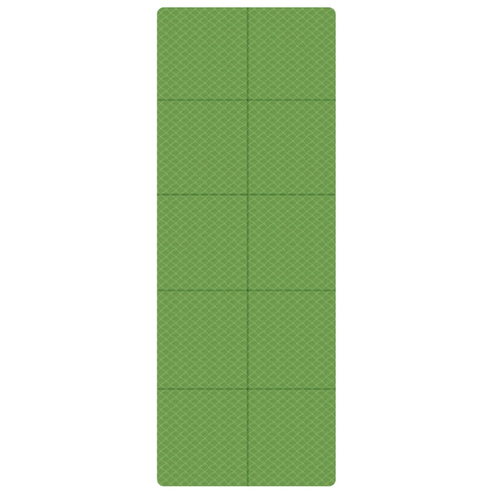 Foldable Yoga Mat Double Sided TPE Pilates Mat for Travel Picnics ...