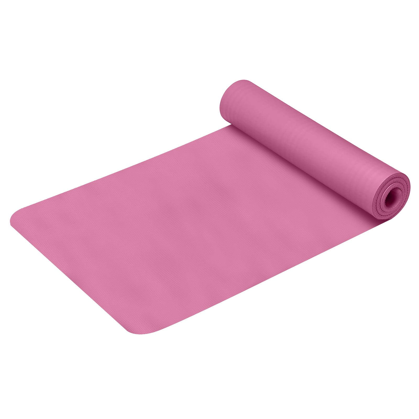 Foldable Yoga Mat for Home Workout & Travel, Thick Travel Yoga Mat with ...